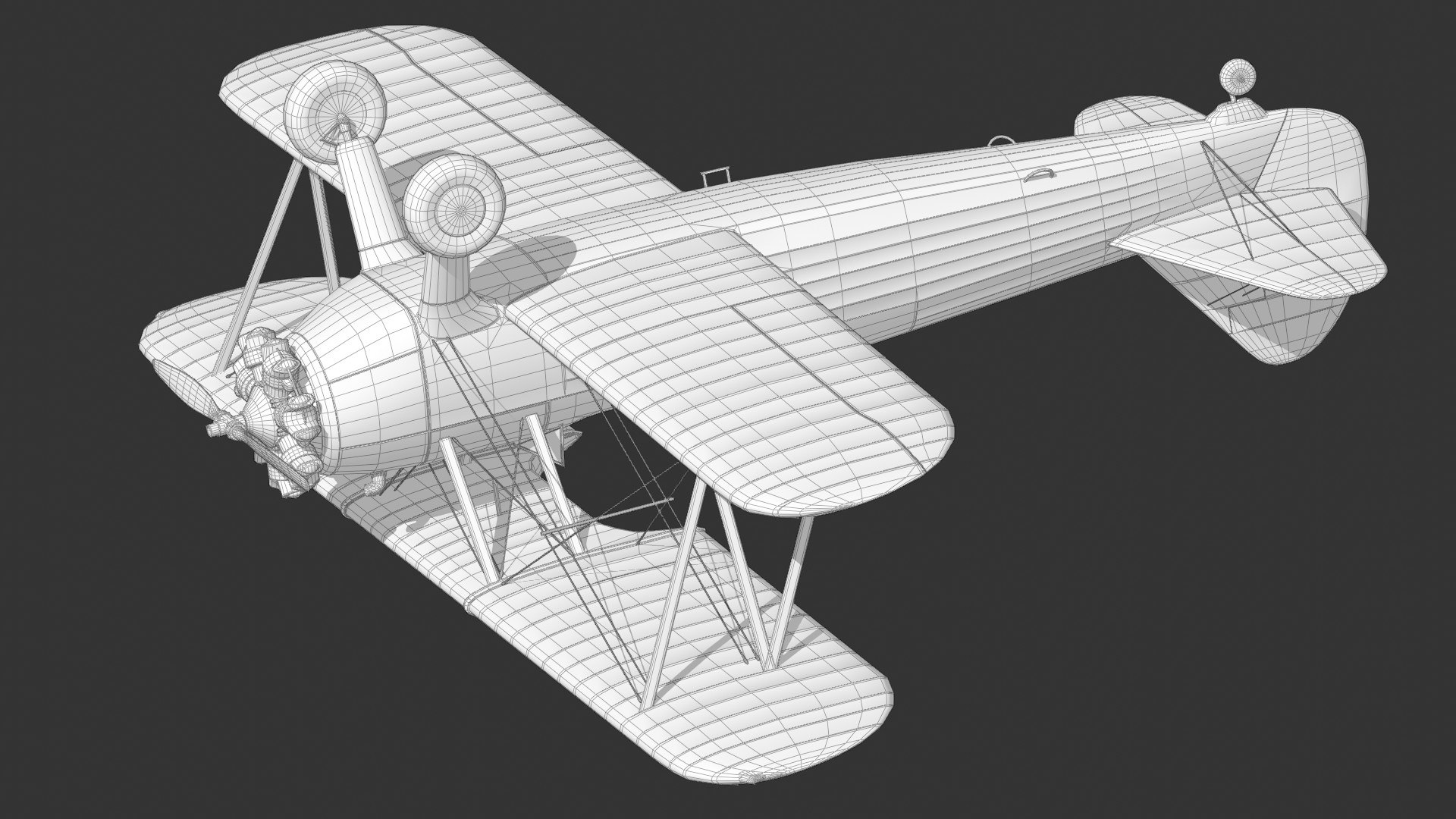 Stearman Model 75 SC 3D Model - TurboSquid 2278335