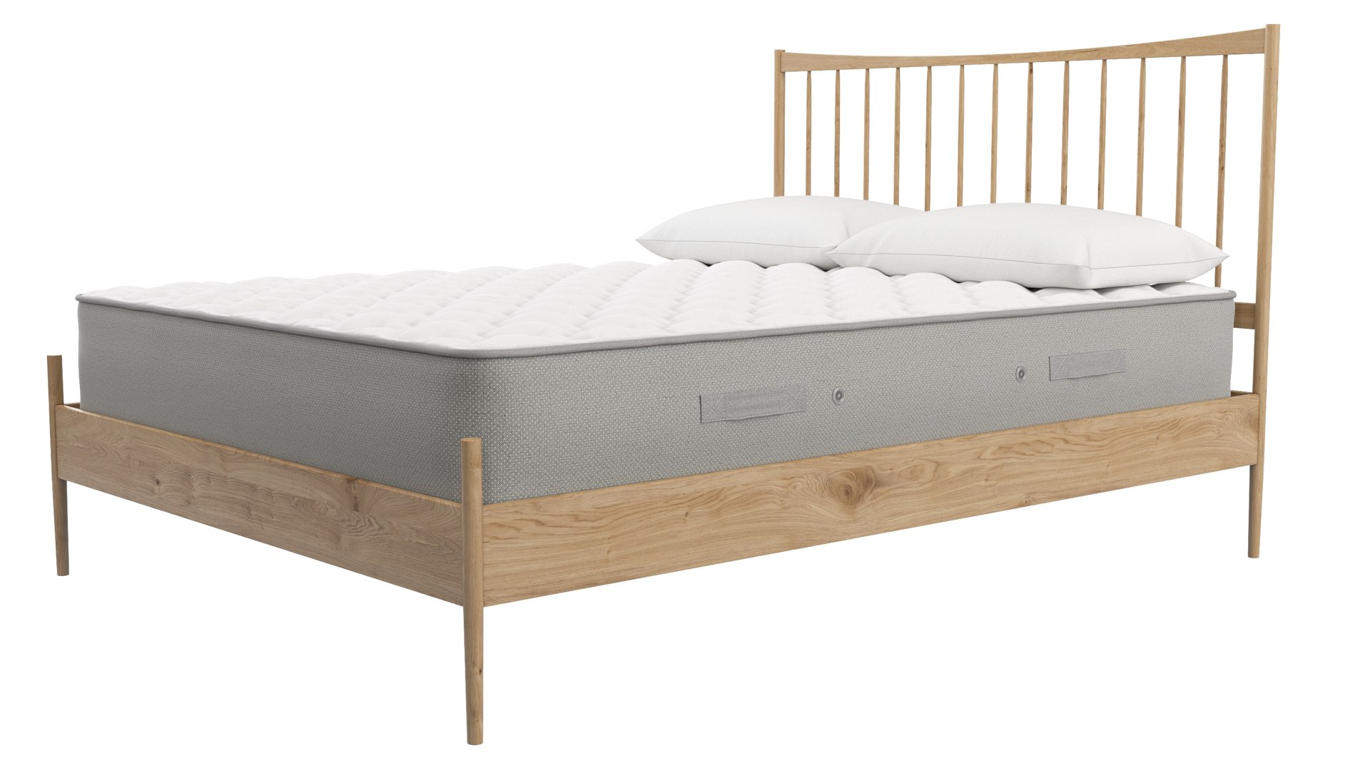 Queen Size Bed Model - TurboSquid 2046667