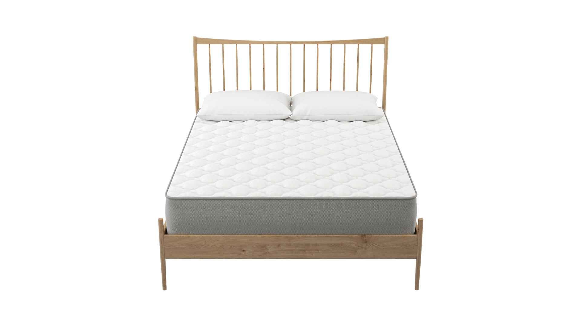 Queen Size Bed Model - TurboSquid 2046667
