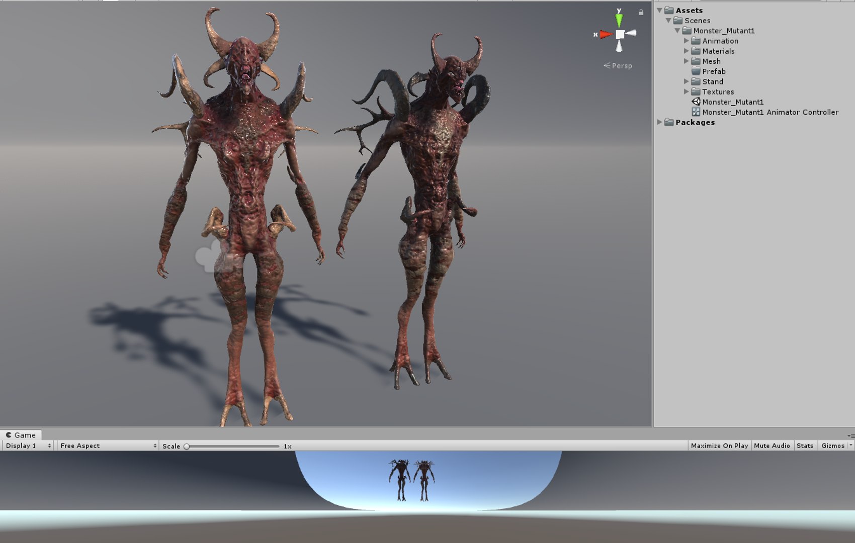 3D Monster Mutant 1 - TurboSquid 1869322