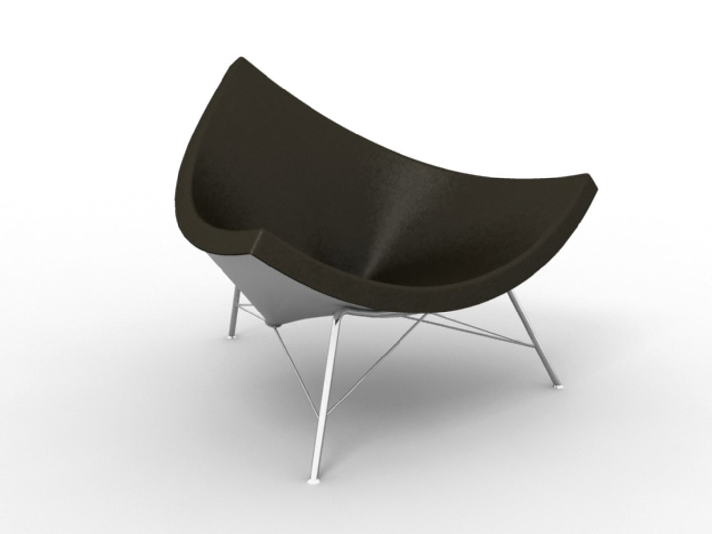coconut chair 3d model
