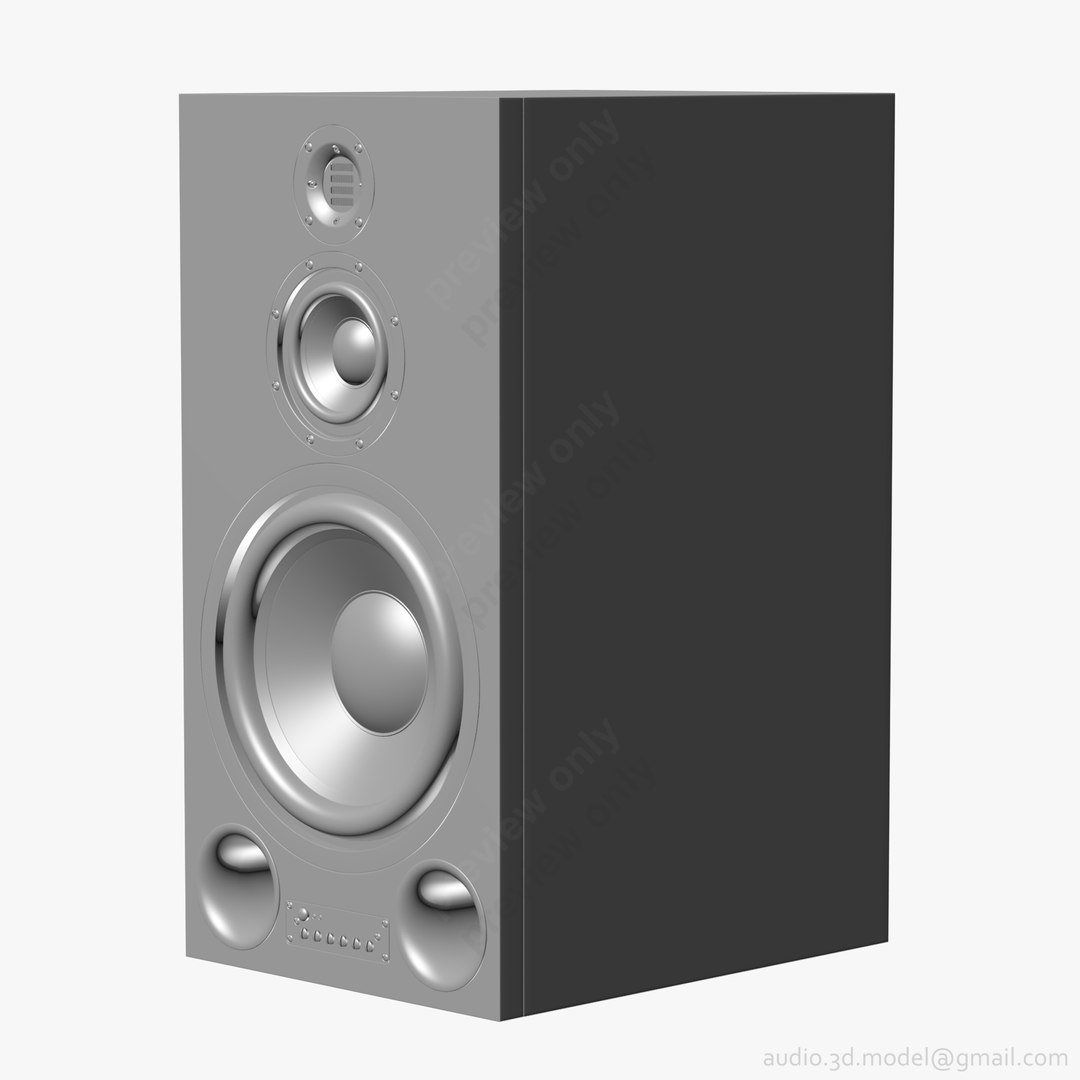 3D Monitor Adam S4x-v Model - TurboSquid 1166477