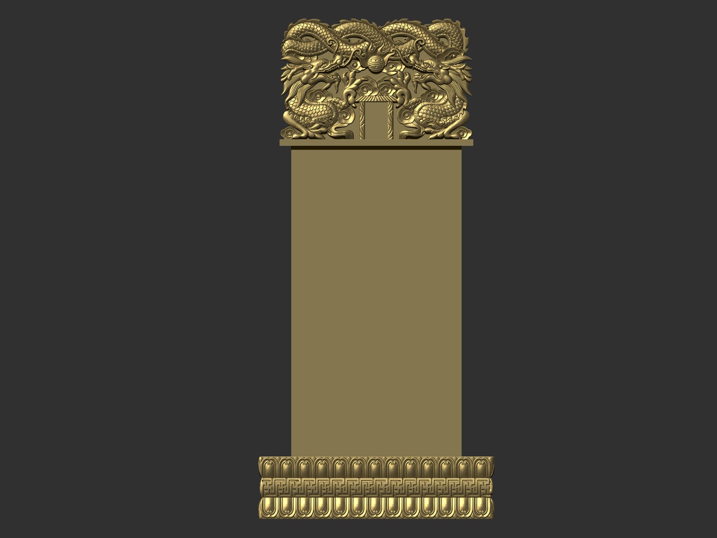 Ancient Chinese Tombstone 3D Model - TurboSquid 2042453