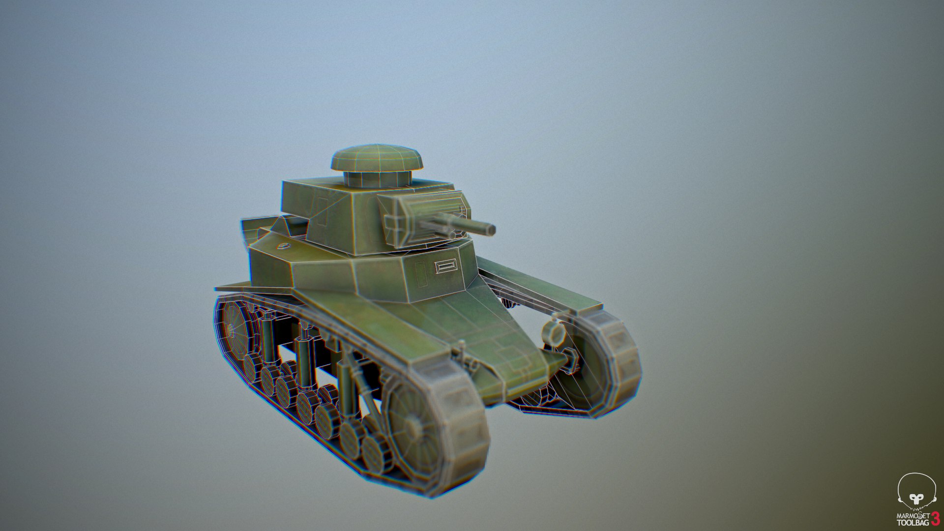Free Mc-1 Tank Ussr Toon Model - TurboSquid 1241262