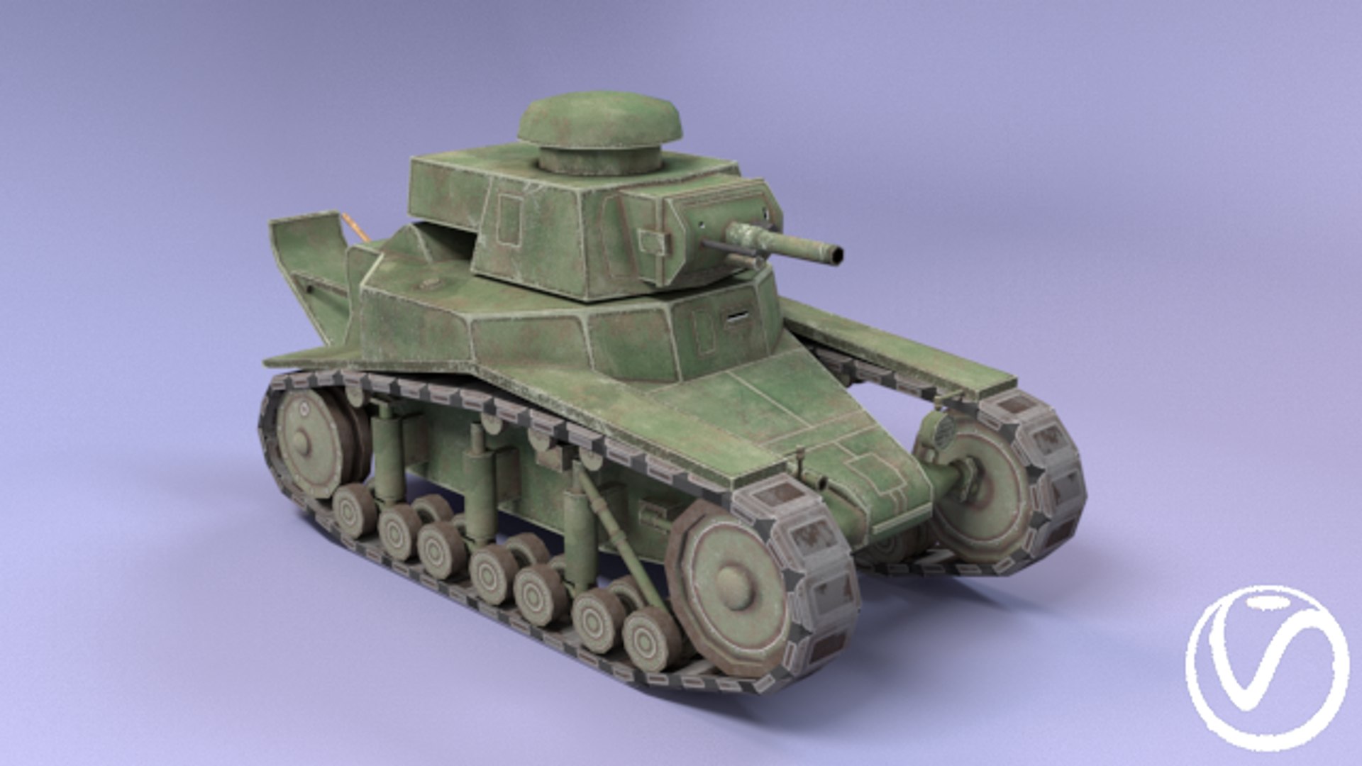 Free Mc-1 Tank Ussr Toon Model - TurboSquid 1241262