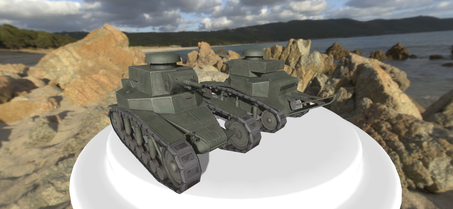 Free Mc-1 Tank Ussr Toon Model - TurboSquid 1241262