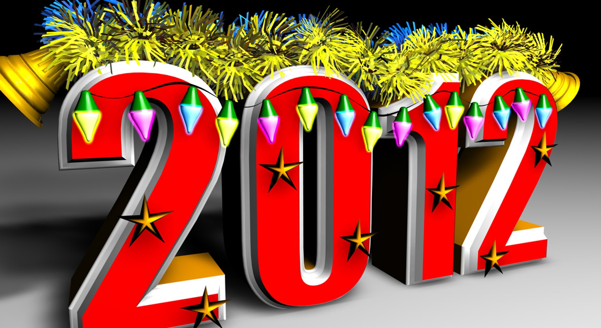 free c4d model happy 2012