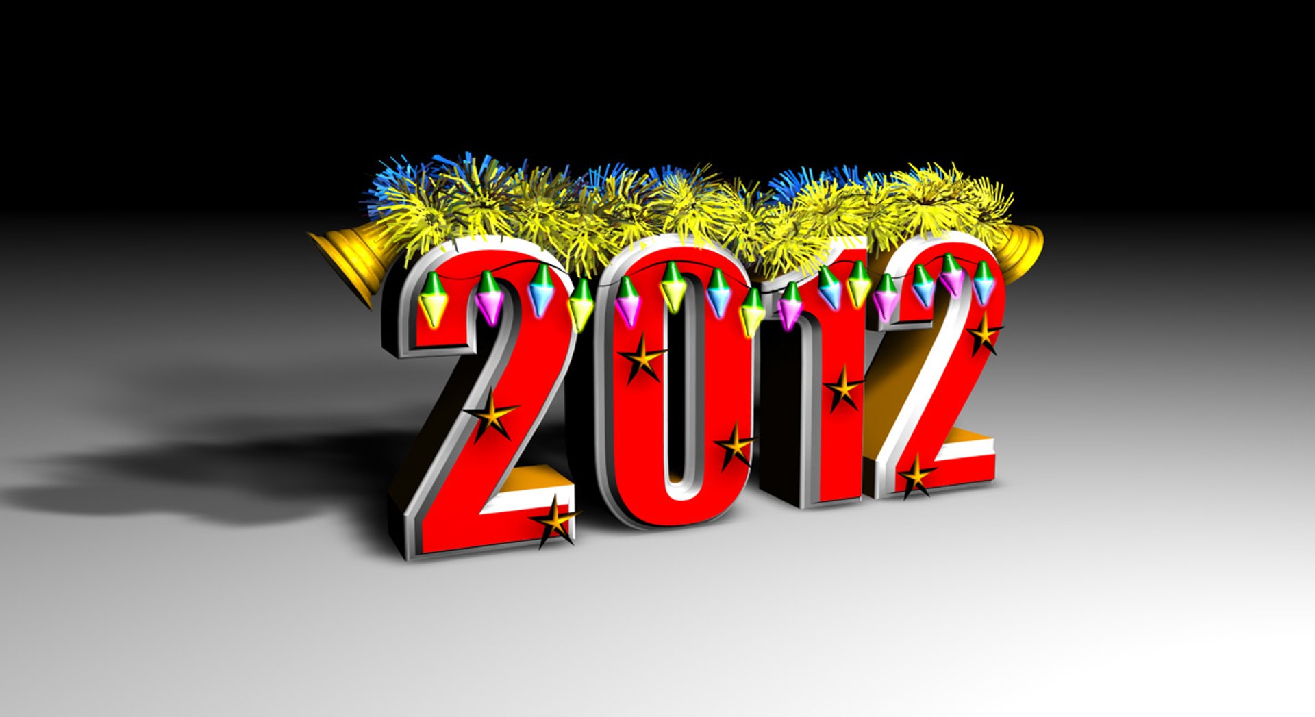 free c4d model happy 2012