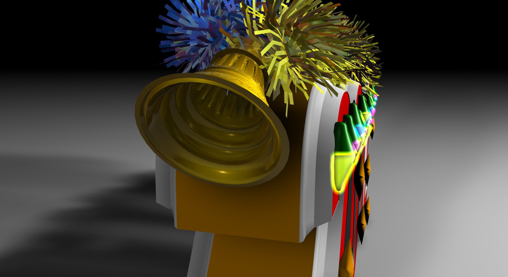 free c4d model happy 2012
