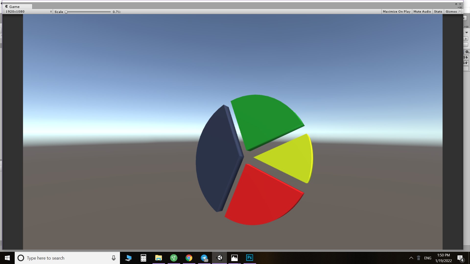 Pie Chart 3D Model - TurboSquid 1842433