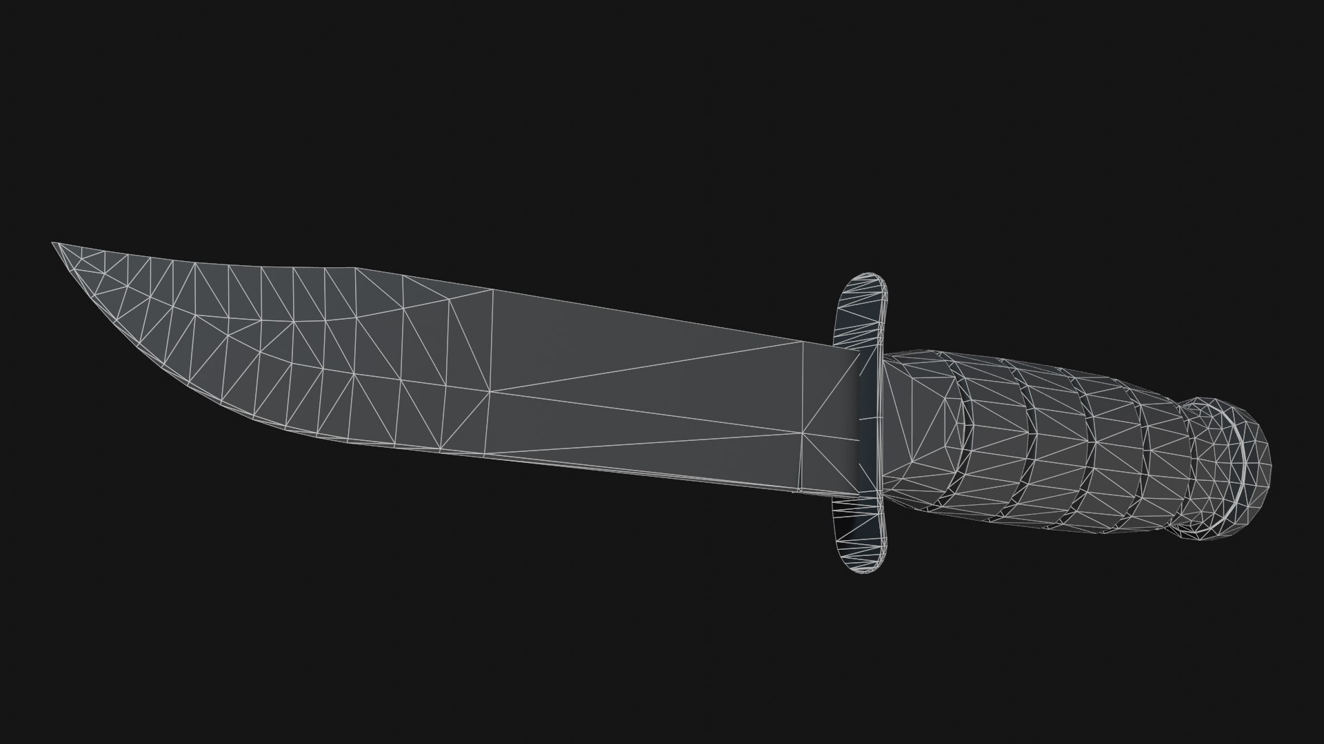3D Ready Combat Knife Games Model - TurboSquid 1613814