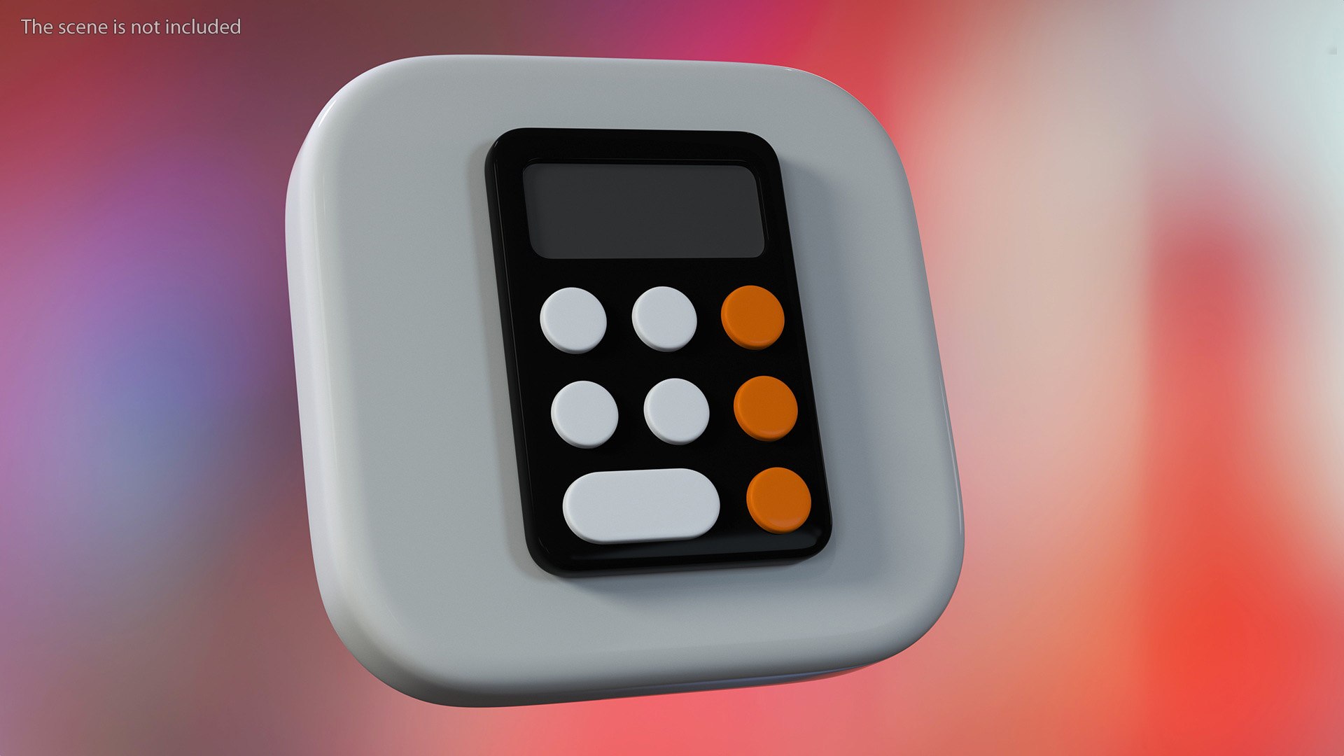 3D IPhone IOS Calculator Icon - TurboSquid 2222956