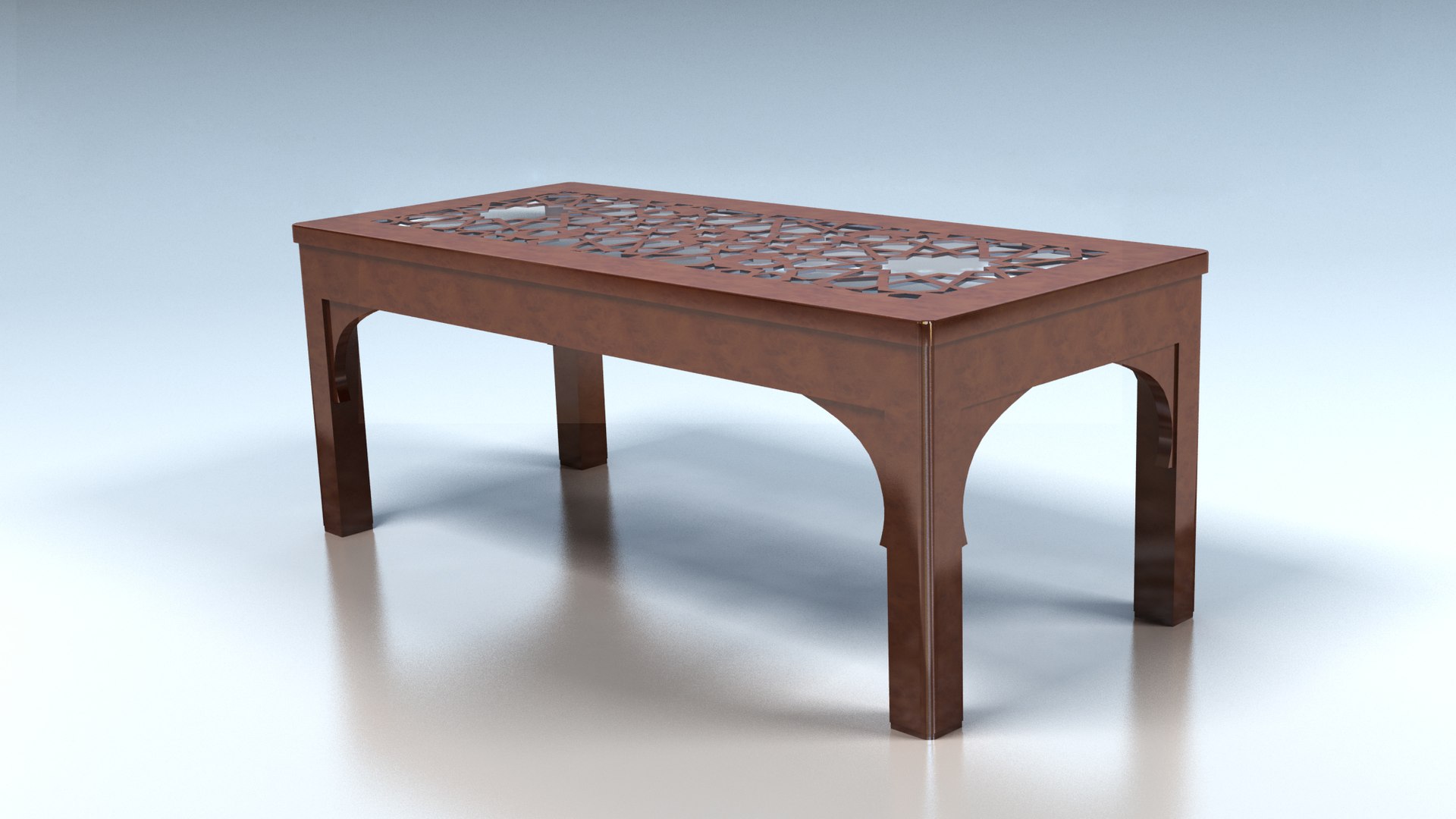 3D Model Islamic Moroccan Sofa And Table - TurboSquid 1917835