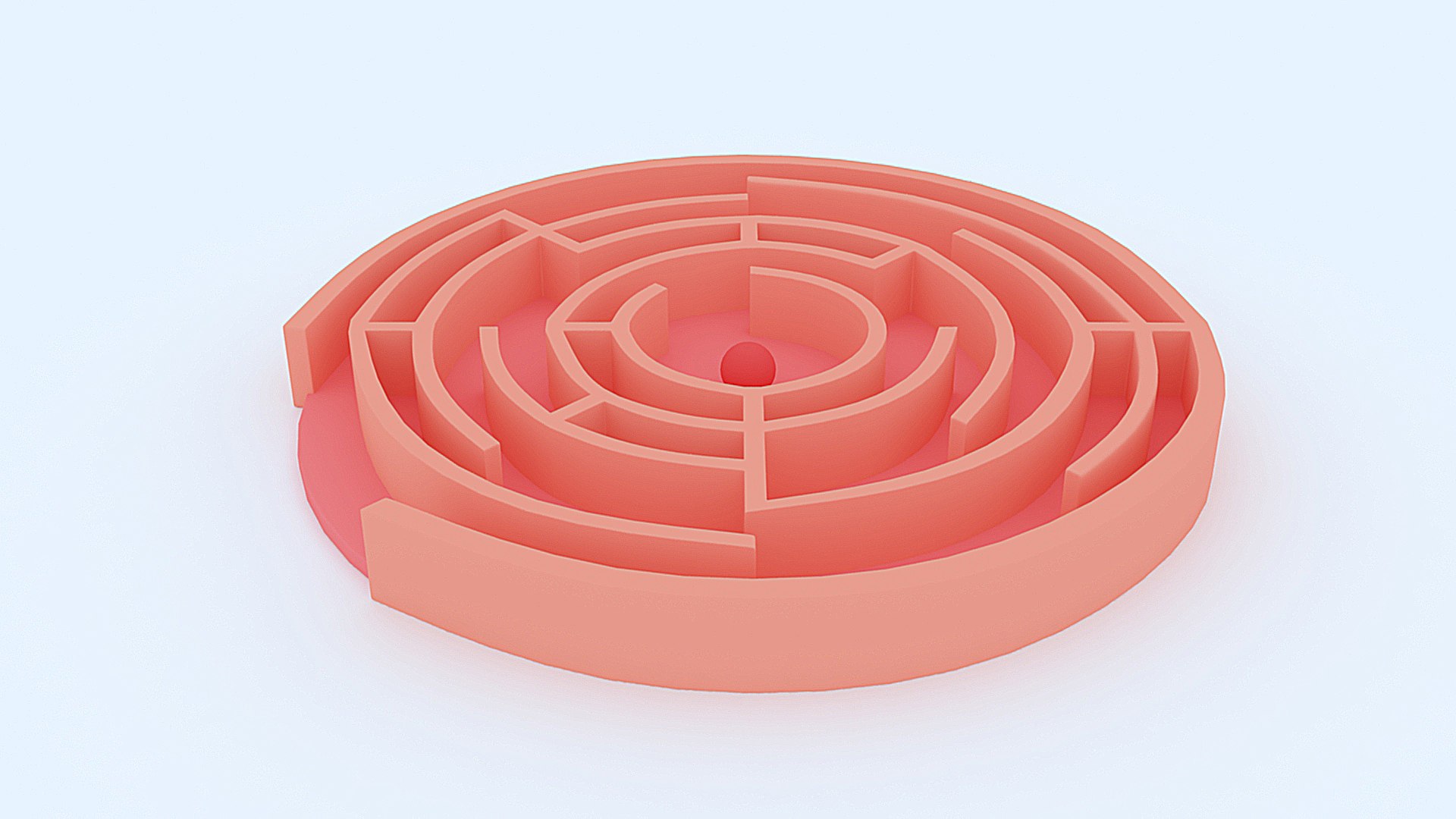 Maze 3D Model - TurboSquid 1676588