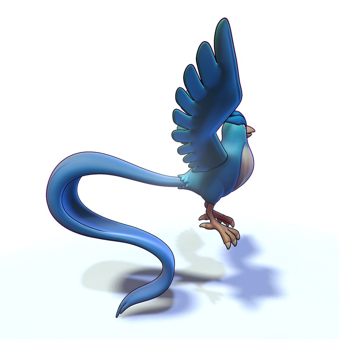 Articuno Pokemon 3D - TurboSquid 1249075