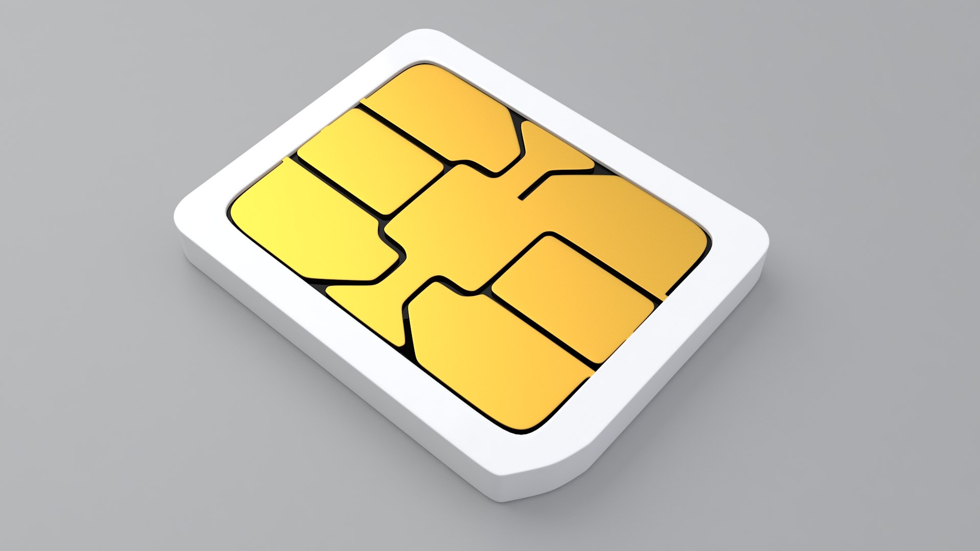Nano Sim Card 3D Model - TurboSquid 1908918