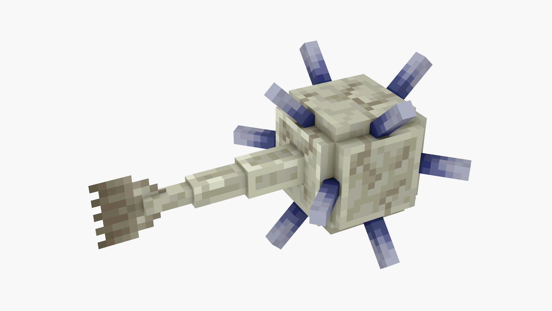 Elder Guardian Minecraft 3D Model - TurboSquid 2364648