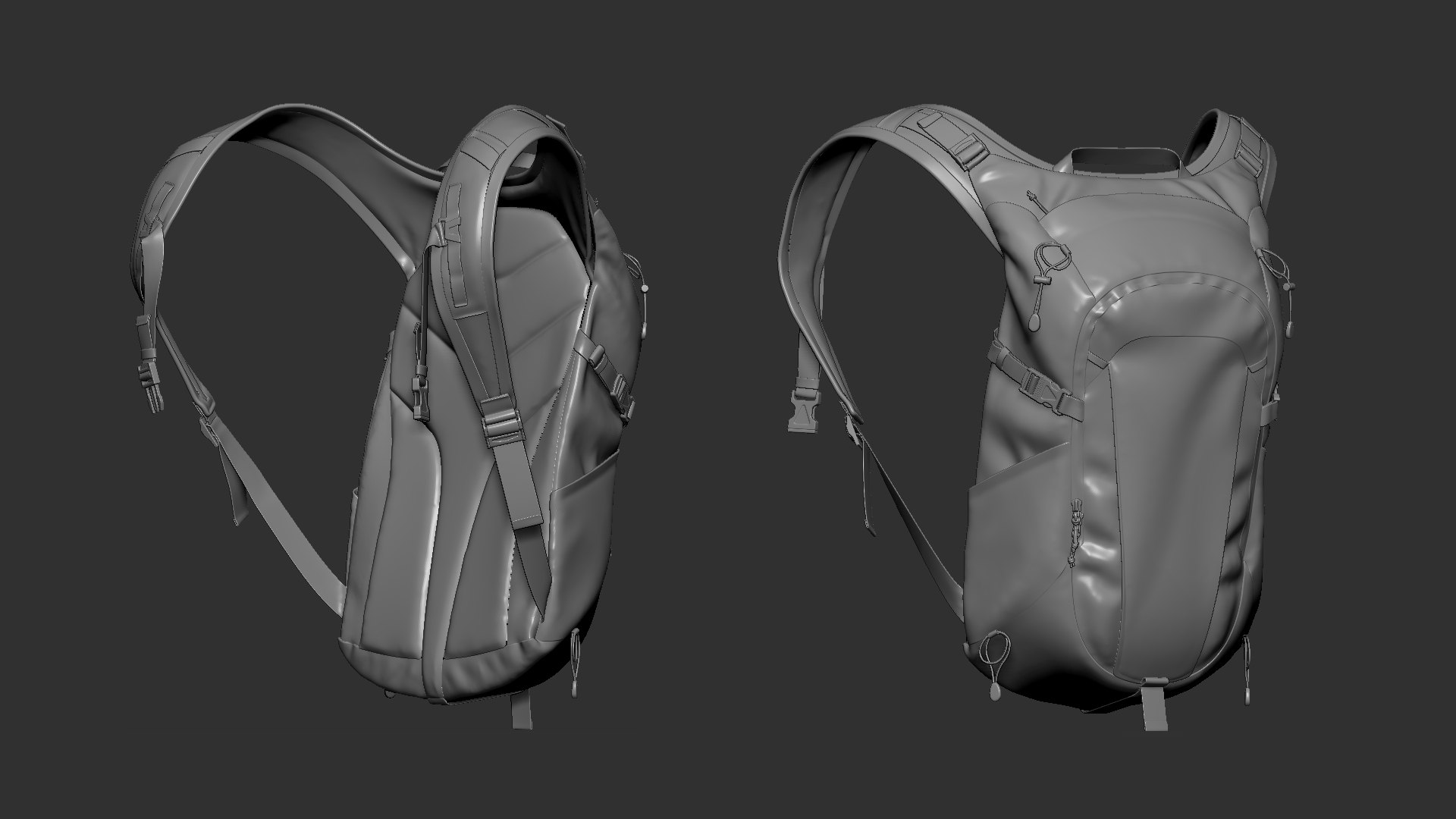 Sports Backpack 3D Model - TurboSquid 2137361