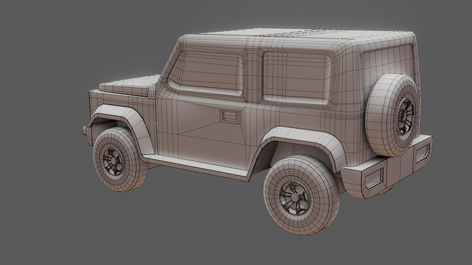Jeep Vehicle - Low Poly - Game Ready - PBR 3D Model - TurboSquid 2215912