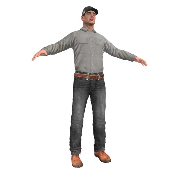 3D Farmer Models | TurboSquid