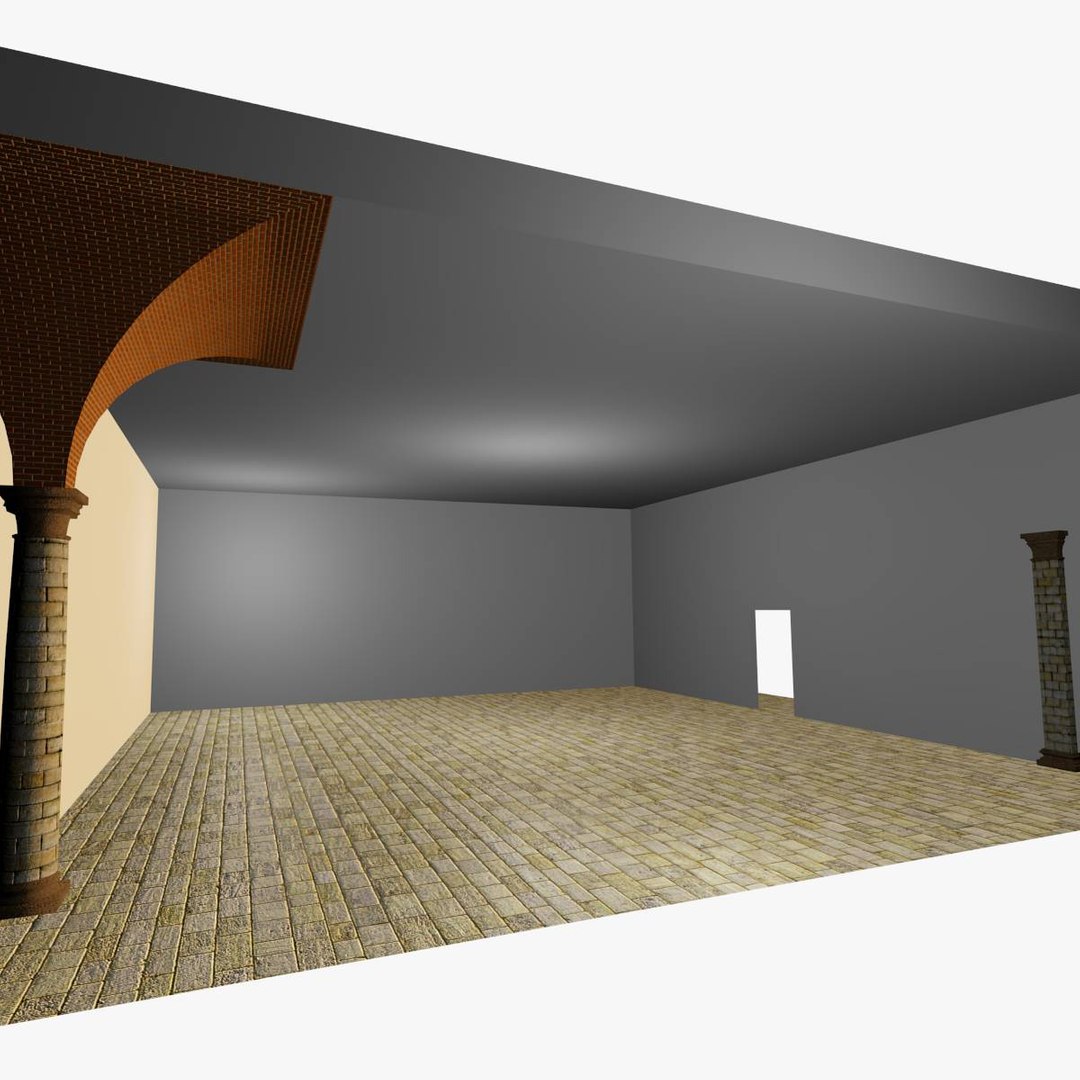 Romanic Vaulting Simple Column Wrl