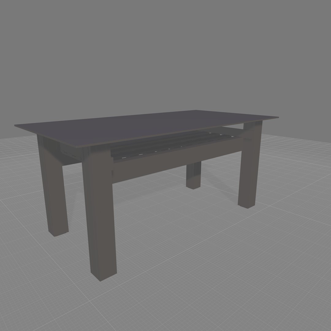 3D Table model - TurboSquid 1842839