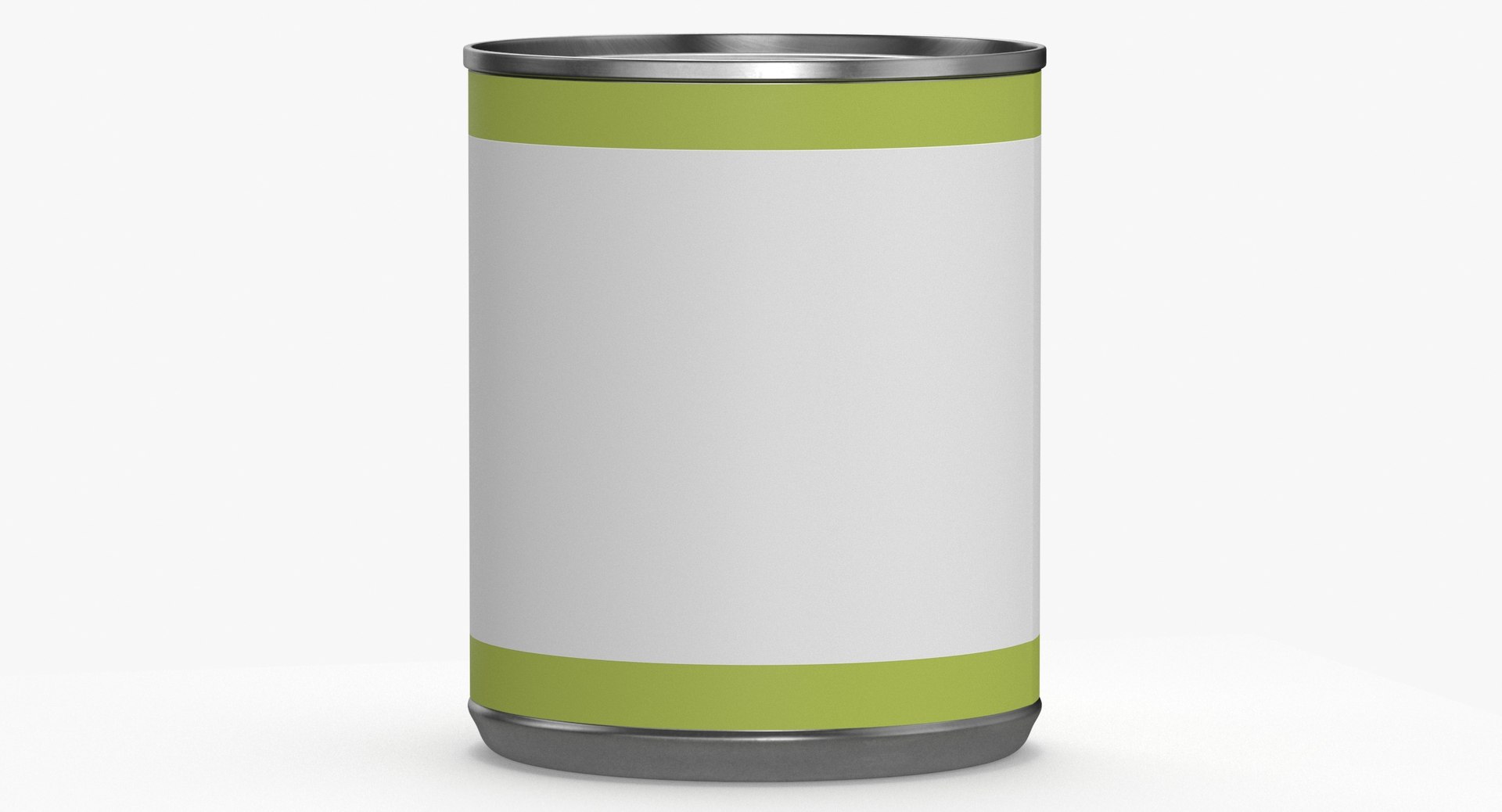 Canned Green Beans 8 25oz Blank And Generic Label Model - TurboSquid ...