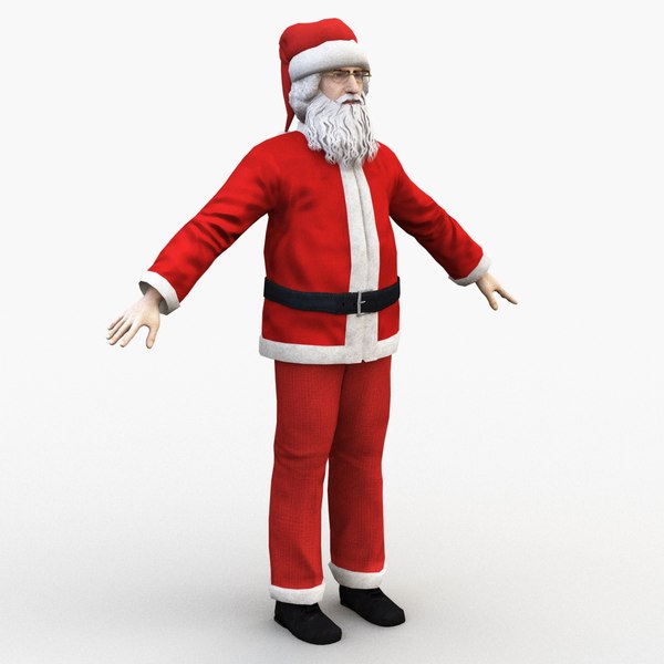 modelo 3d Papá Noel - TurboSquid 1644151