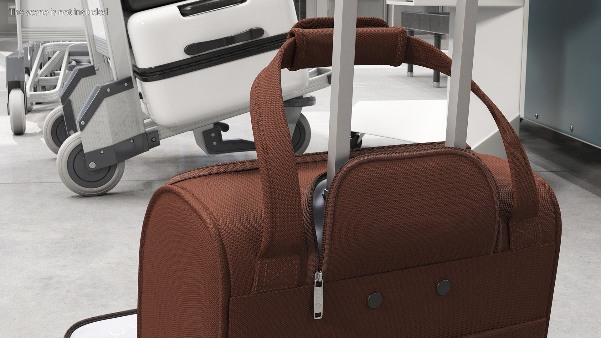 3D Open Softshell Luggage Samsonite Brown - TurboSquid 2083650