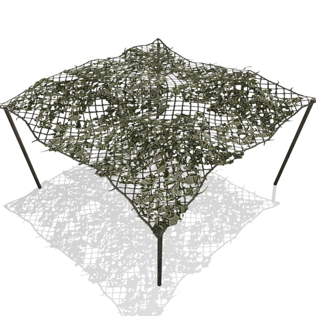 Camouflage Net 3d Max