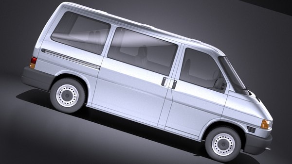 3D van 1990 volkswagen model - TurboSquid 1295812