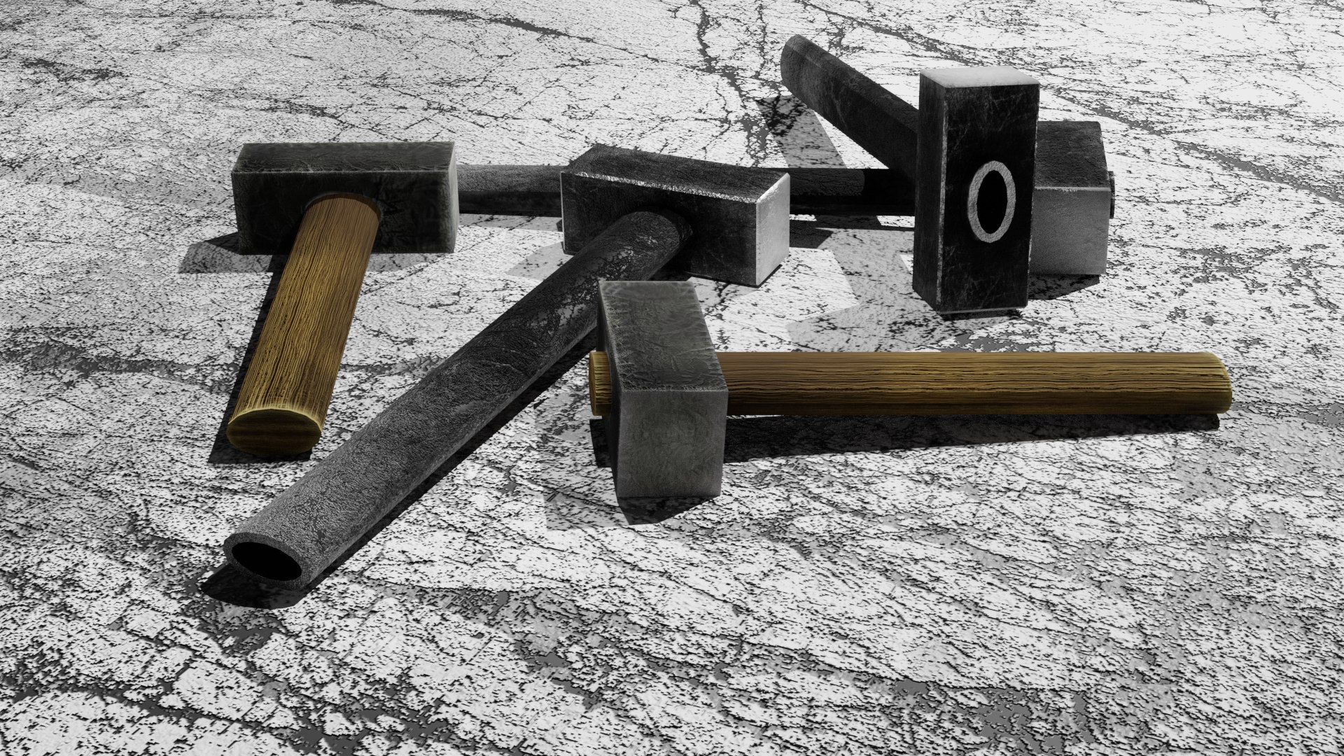 Sledgehammer Hammer Model - TurboSquid 1564754