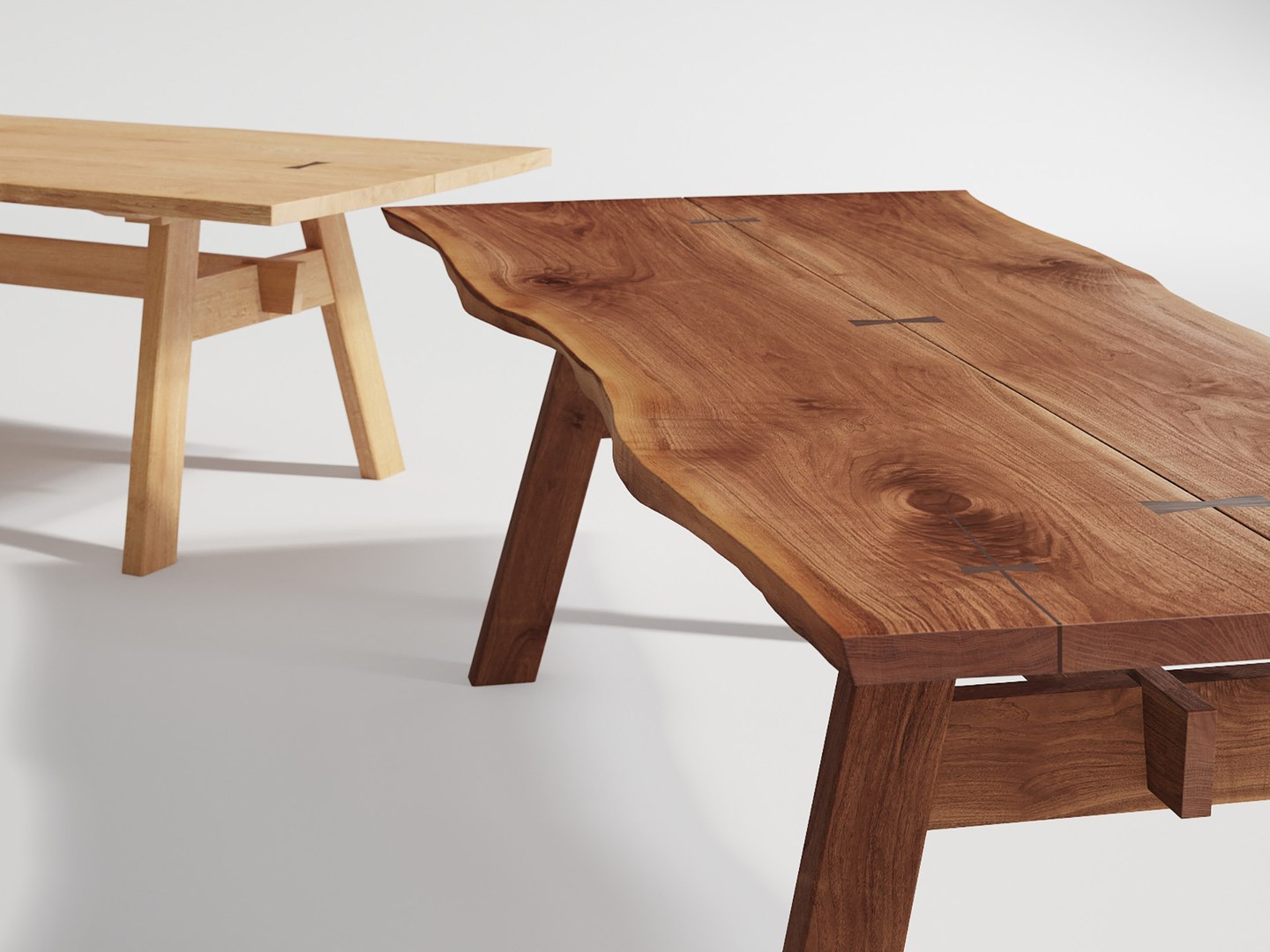 Ippongi Table With Yagura Legs Model - TurboSquid 2186267