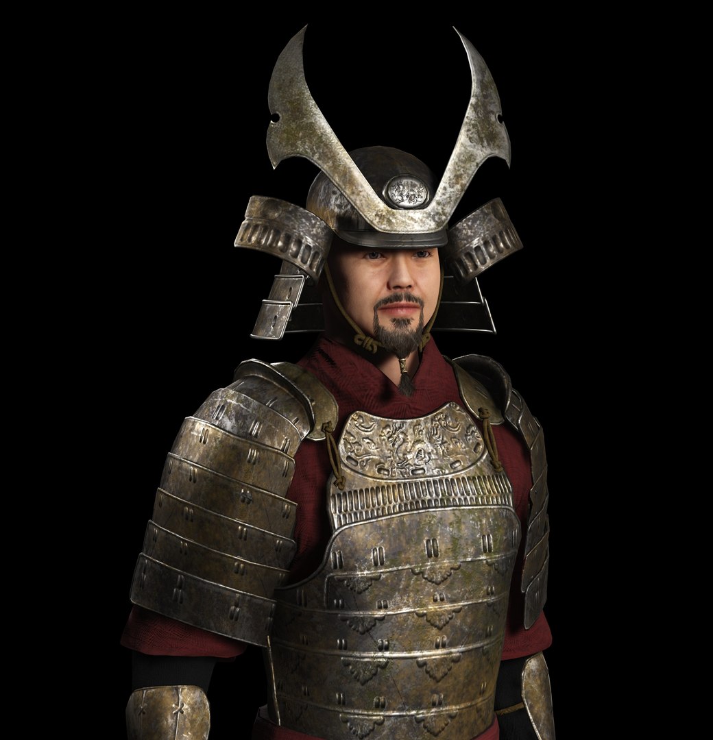 3D Model Samurai - TurboSquid 2077215