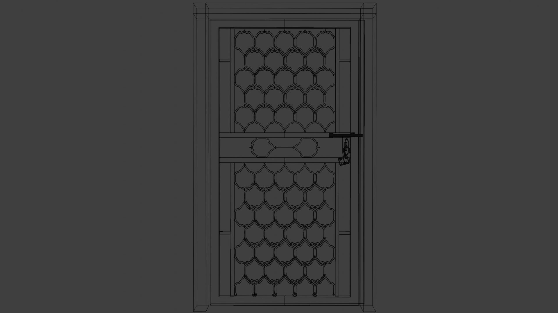 Metal Door 3D model - TurboSquid 1825331