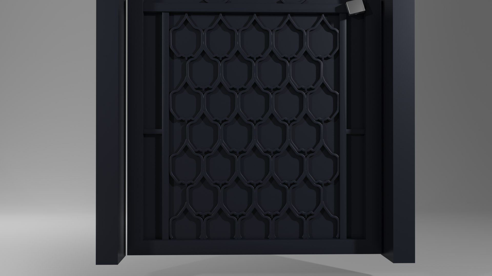 Metal Door 3D Model - TurboSquid 1825331