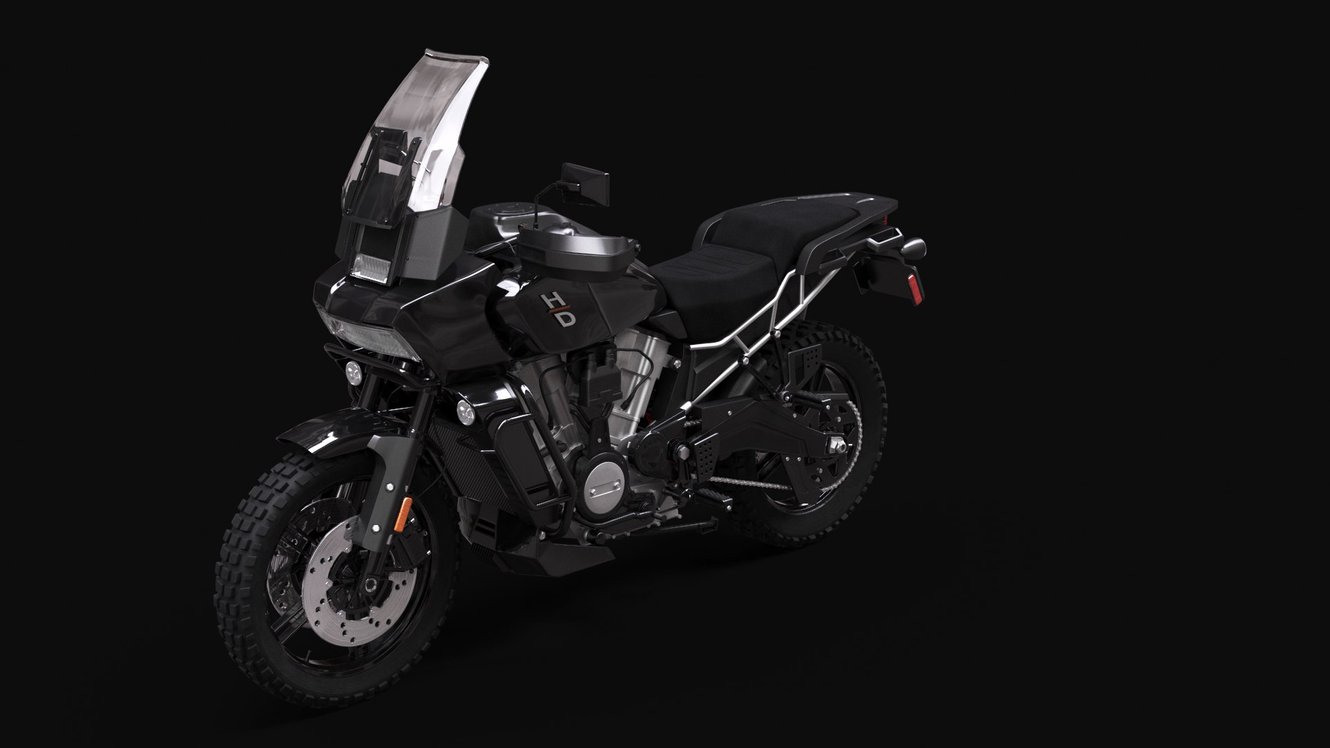 3D Harley-Davidson Pan America Model - TurboSquid 1741214