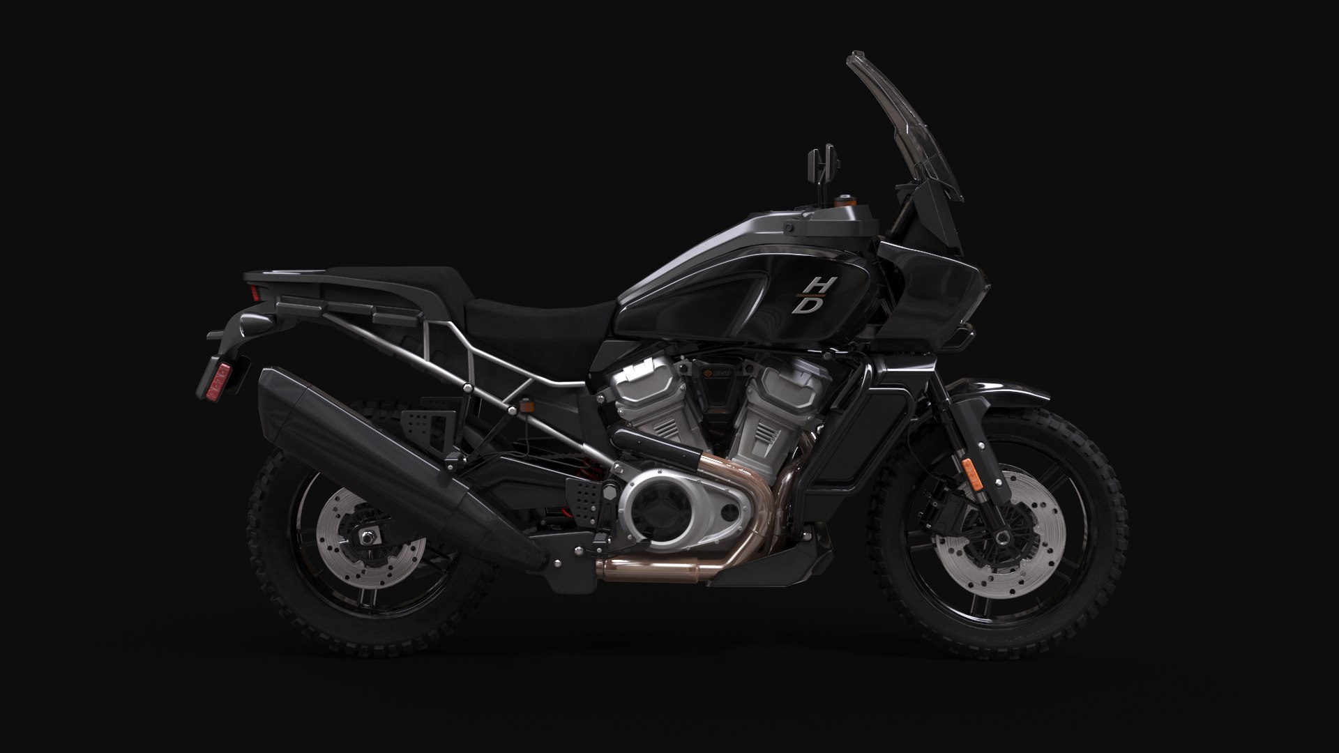 3D Harley-Davidson Pan America Model - TurboSquid 1741214