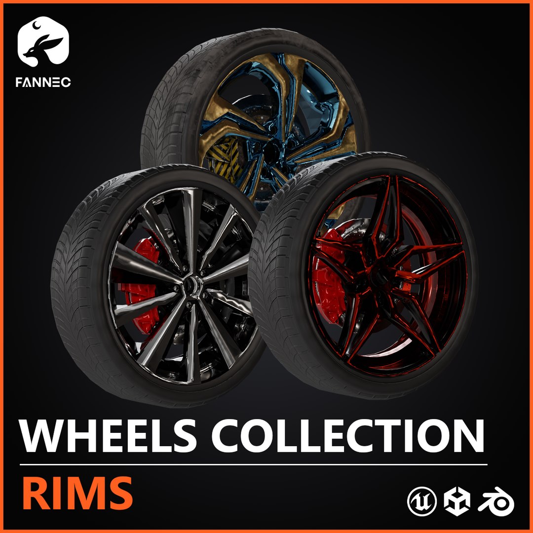 RIMS - Wheels Collection - All Formats 3D - TurboSquid 2268396