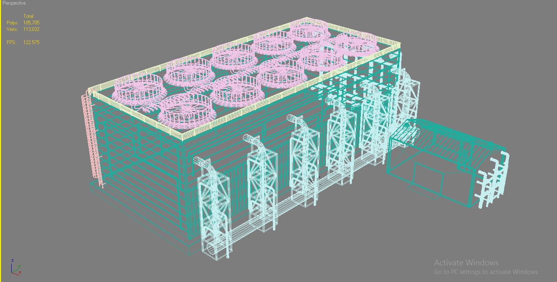 3D Gas Plant Equipment Model - TurboSquid 1216621