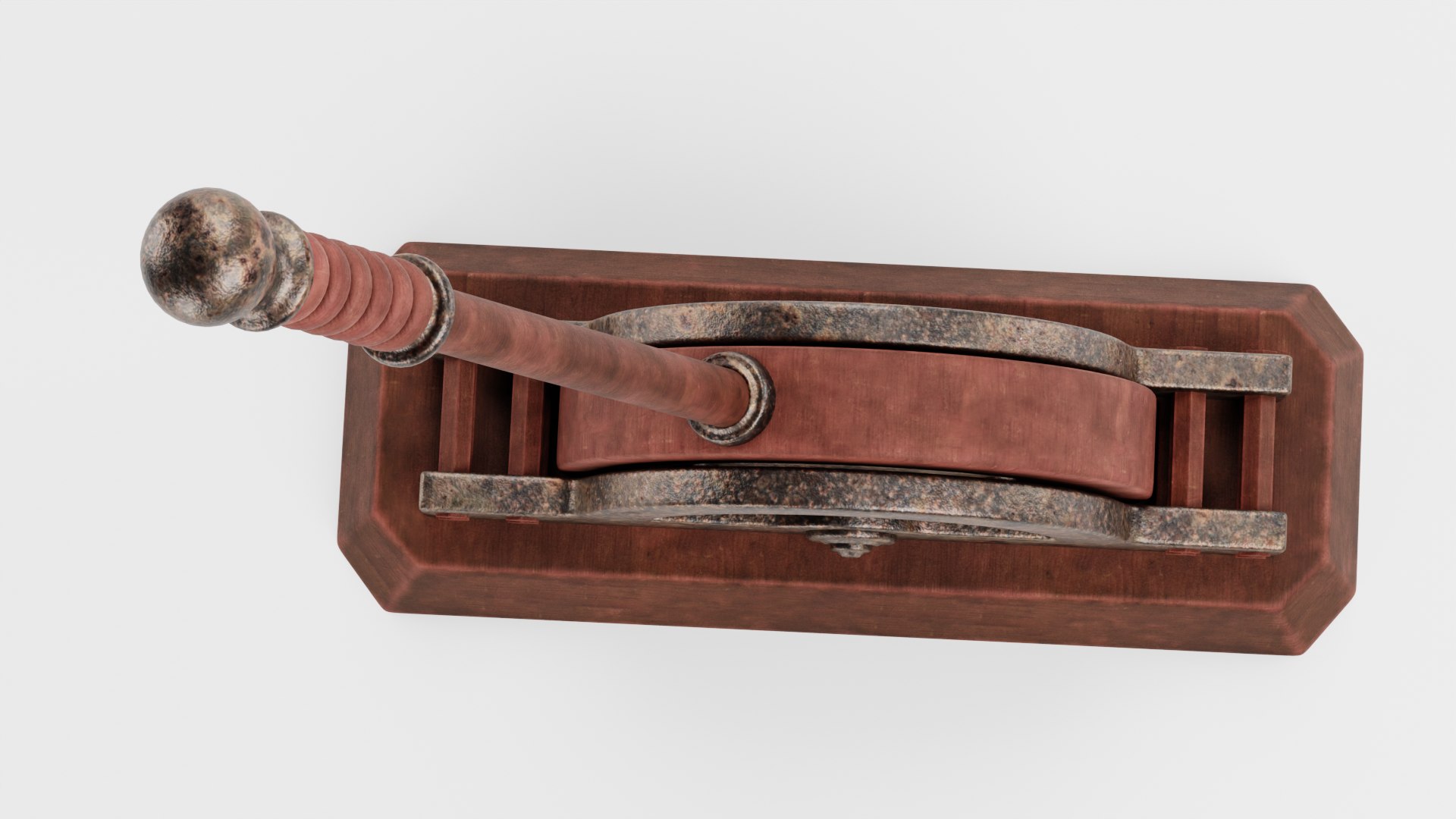 3D Lever Rigged Model - TurboSquid 2233597