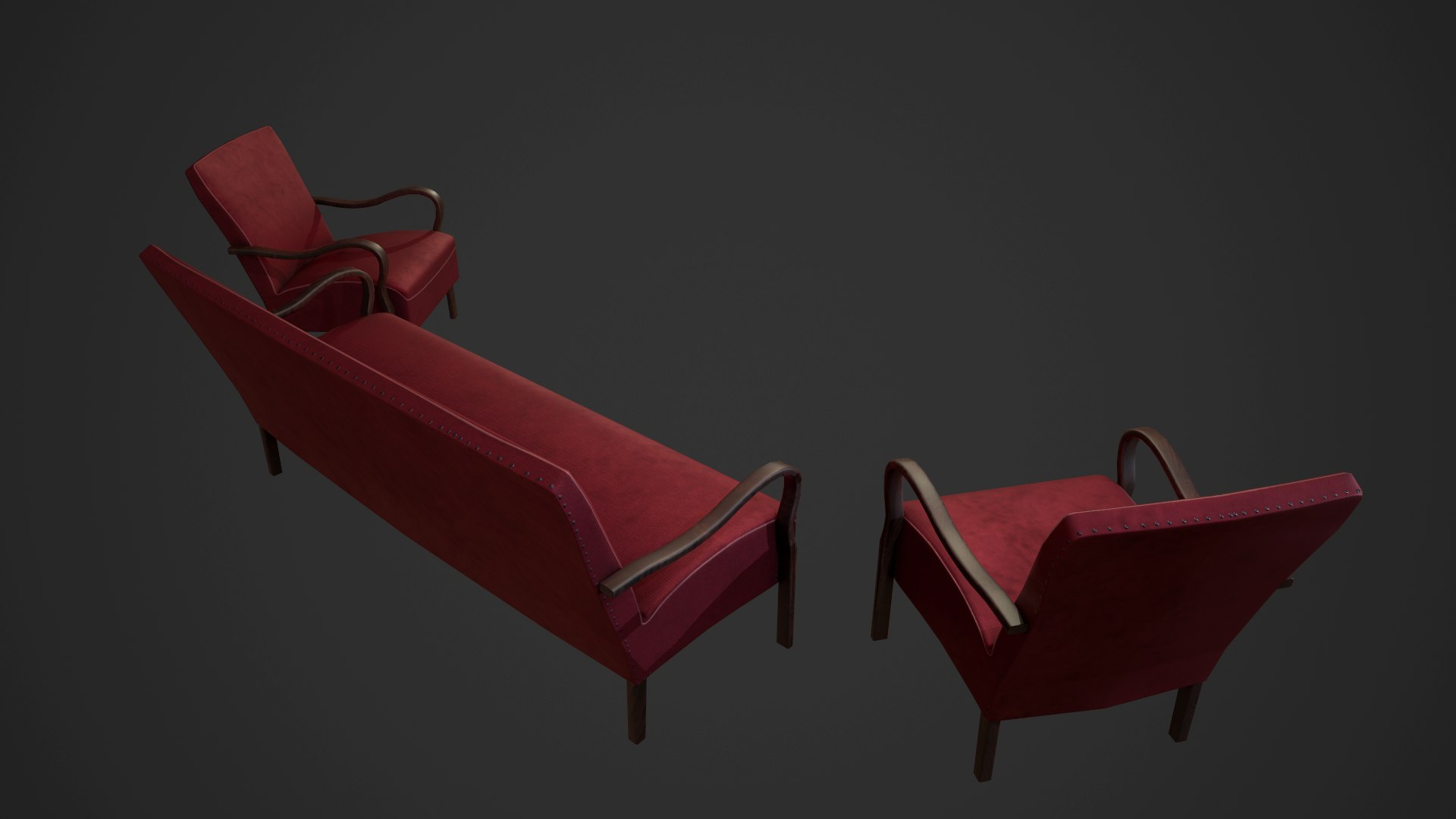 3D Unity Sofa 1 Armchair Model - TurboSquid 1480068