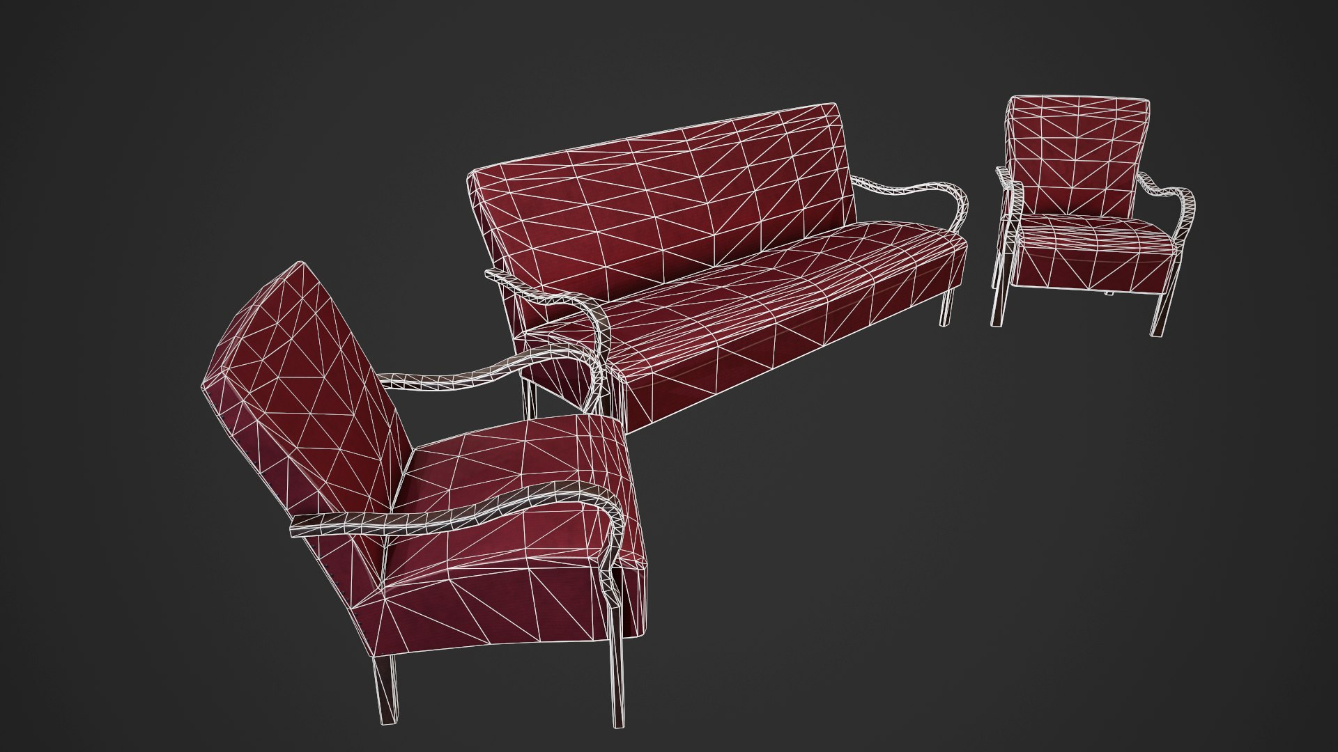3D Unity Sofa 1 Armchair Model - TurboSquid 1480068
