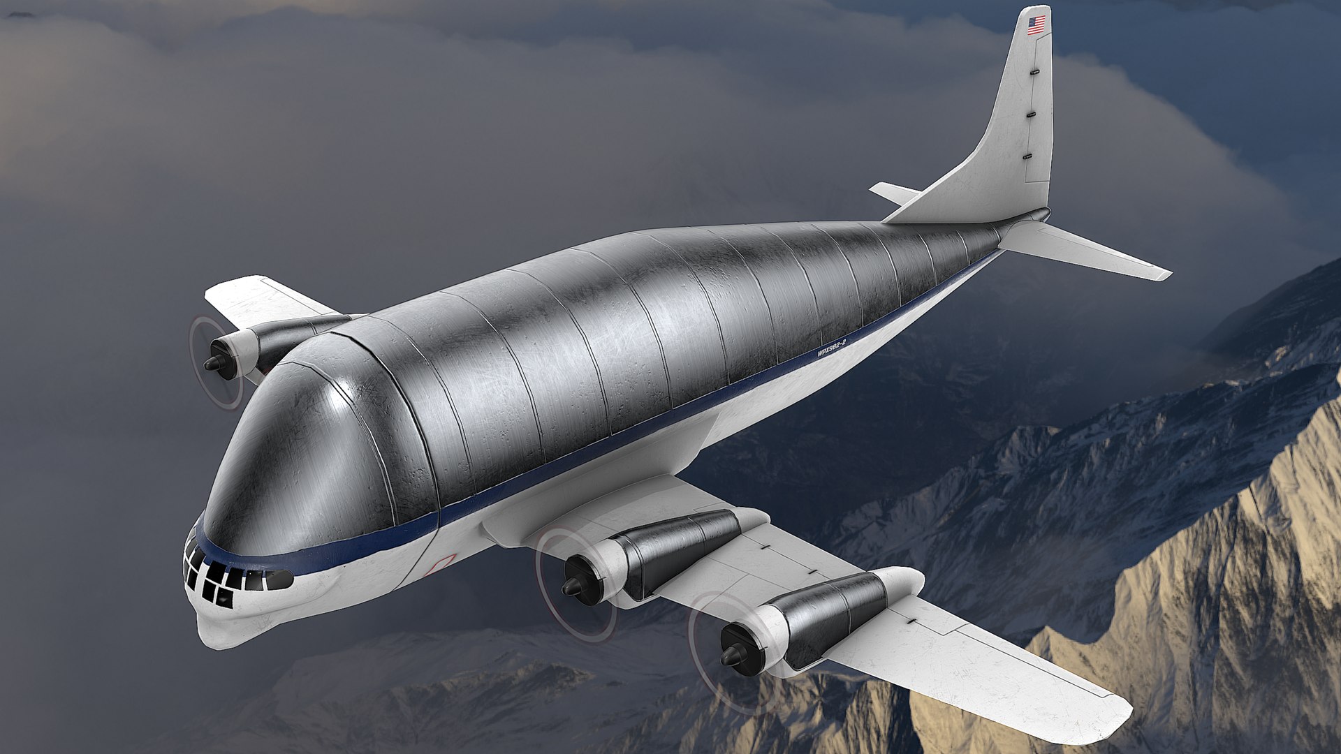 3D model Cargo Airplane - TurboSquid 2139509