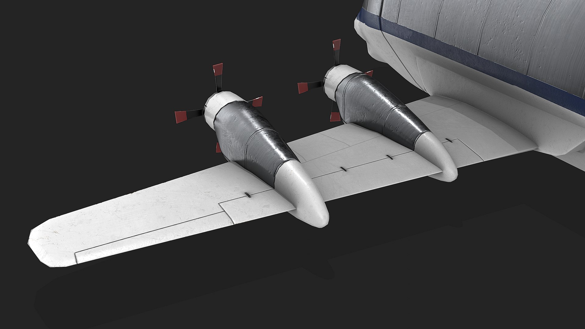 3D Model Cargo Airplane - TurboSquid 2139509