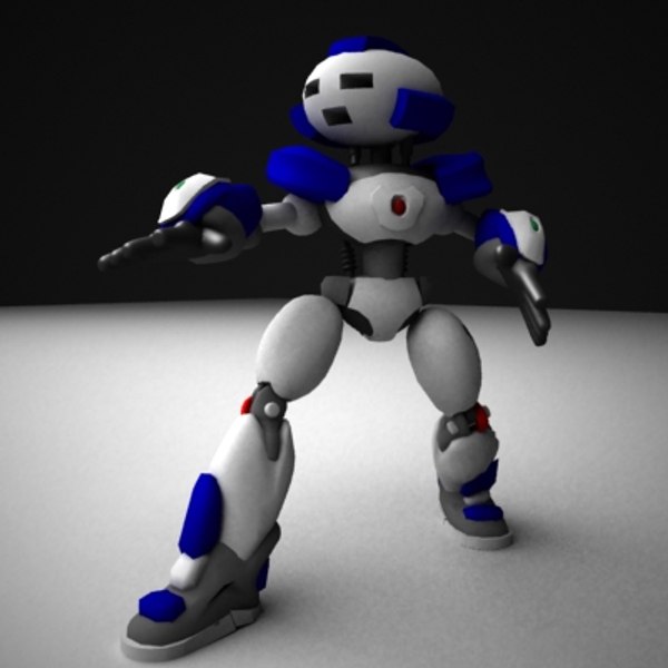 3ds max robot