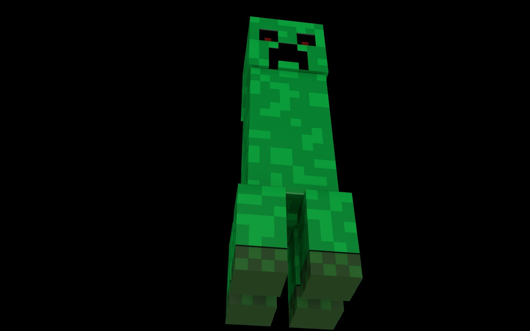 3D Minecraft Creeper - TurboSquid 1863271