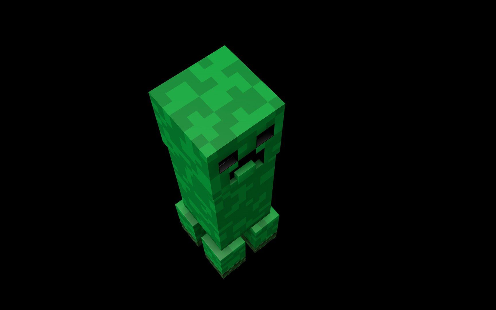 3D Minecraft Creeper - TurboSquid 1863271