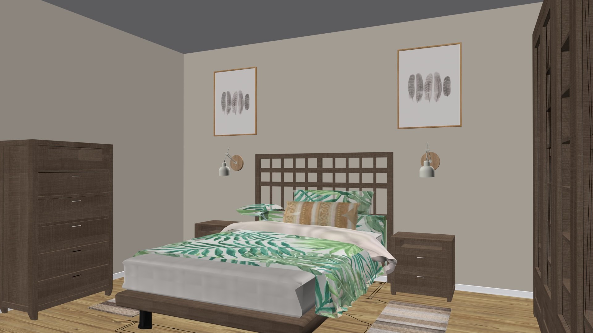 Teak Room Model - TurboSquid 1844972