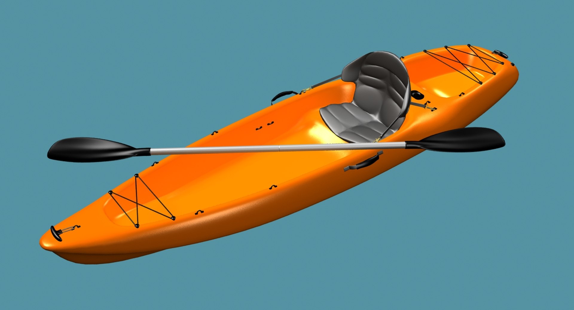 Kayak 3D Model - TurboSquid 1316267